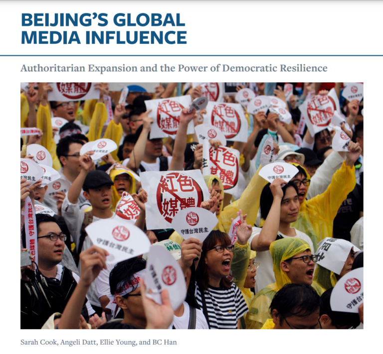 China's covert, aggressive media influence meets democratic resilience ...