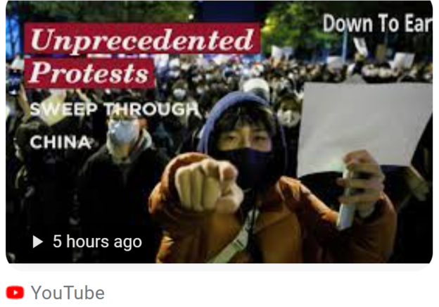 Spirit of China's White Paper protests still inspires - Democracy Digest